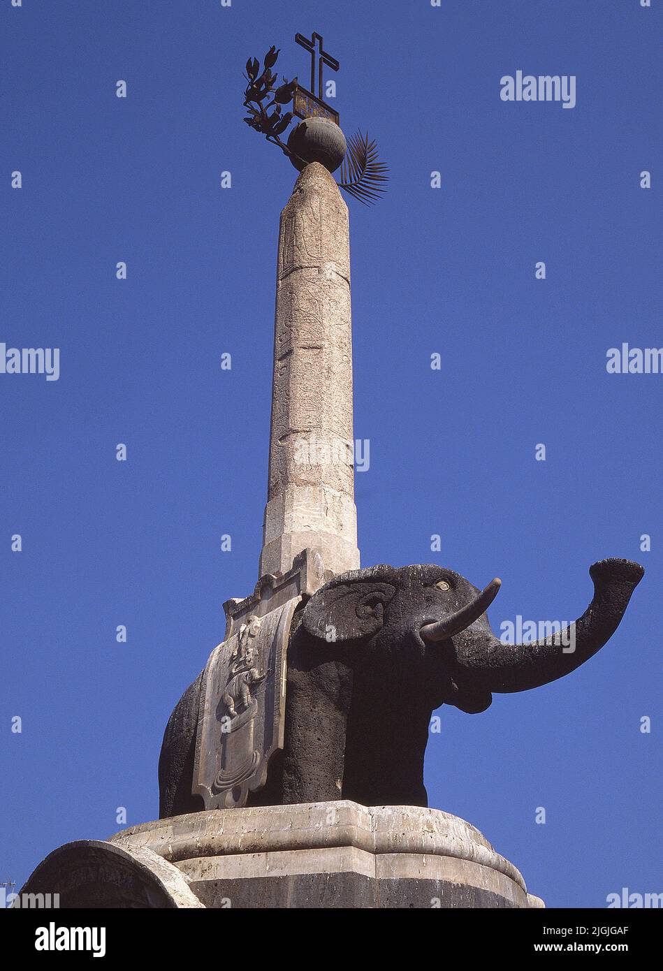 City Symbol Statue, Catania, Sicily Stock Photo - Alamy