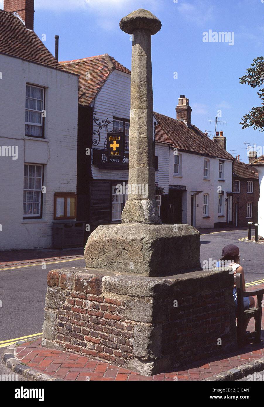 Old Village Monument, East Sussex, England Stock Photo - Alamy