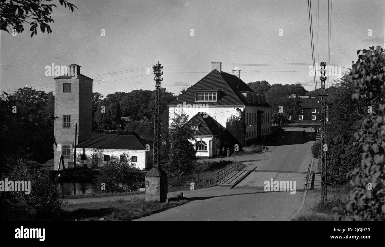 Kockums Jernverk's office, Kallinge Stock Photo - Alamy