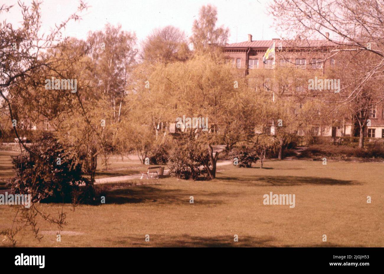Skola Customs School with Customs Park Stock Photo - Alamy