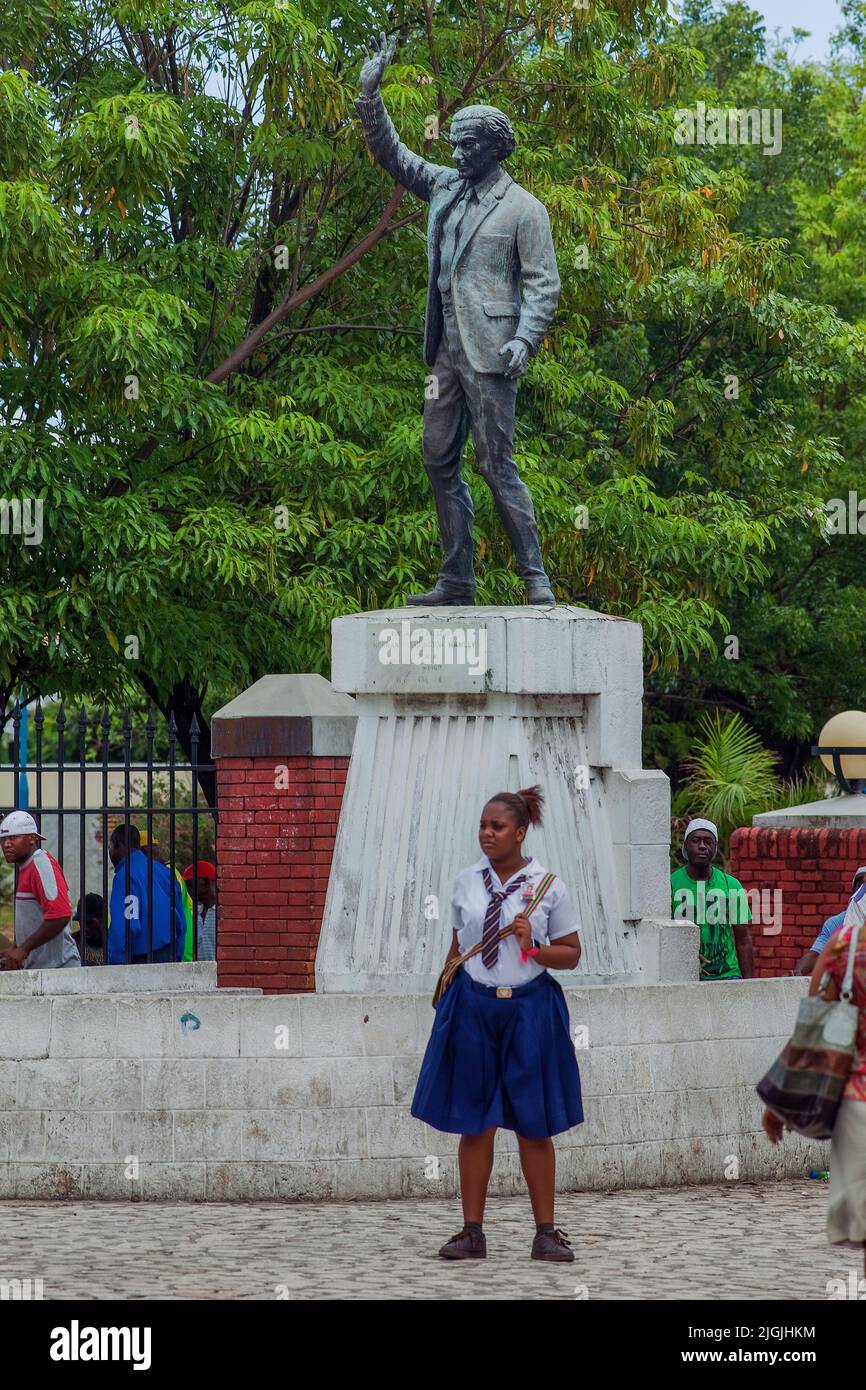 Jamaica, Kingston. Norman Manley was a politician in the 20 th century ...