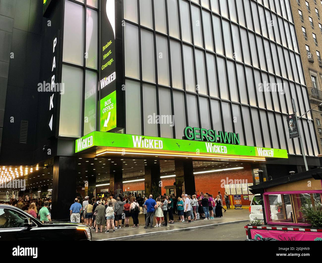 "Wicked", the musical, at the Gershwin theatre, NYC, USA 2022 Stock ...