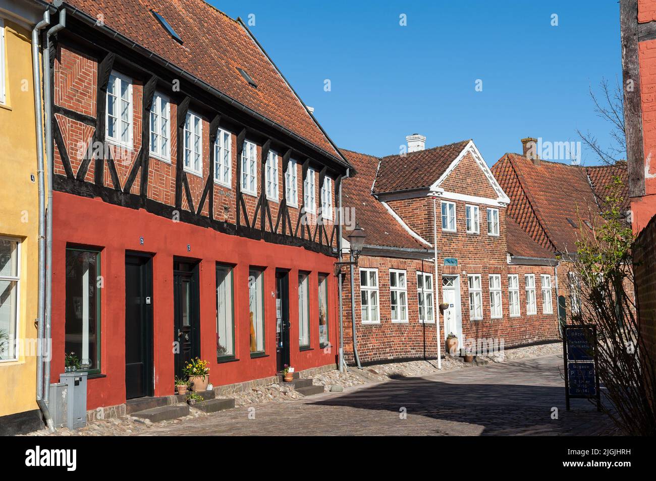 Ribe, Esbjerg Municipality, Region of Southern Denmark, Denmark Stock ...