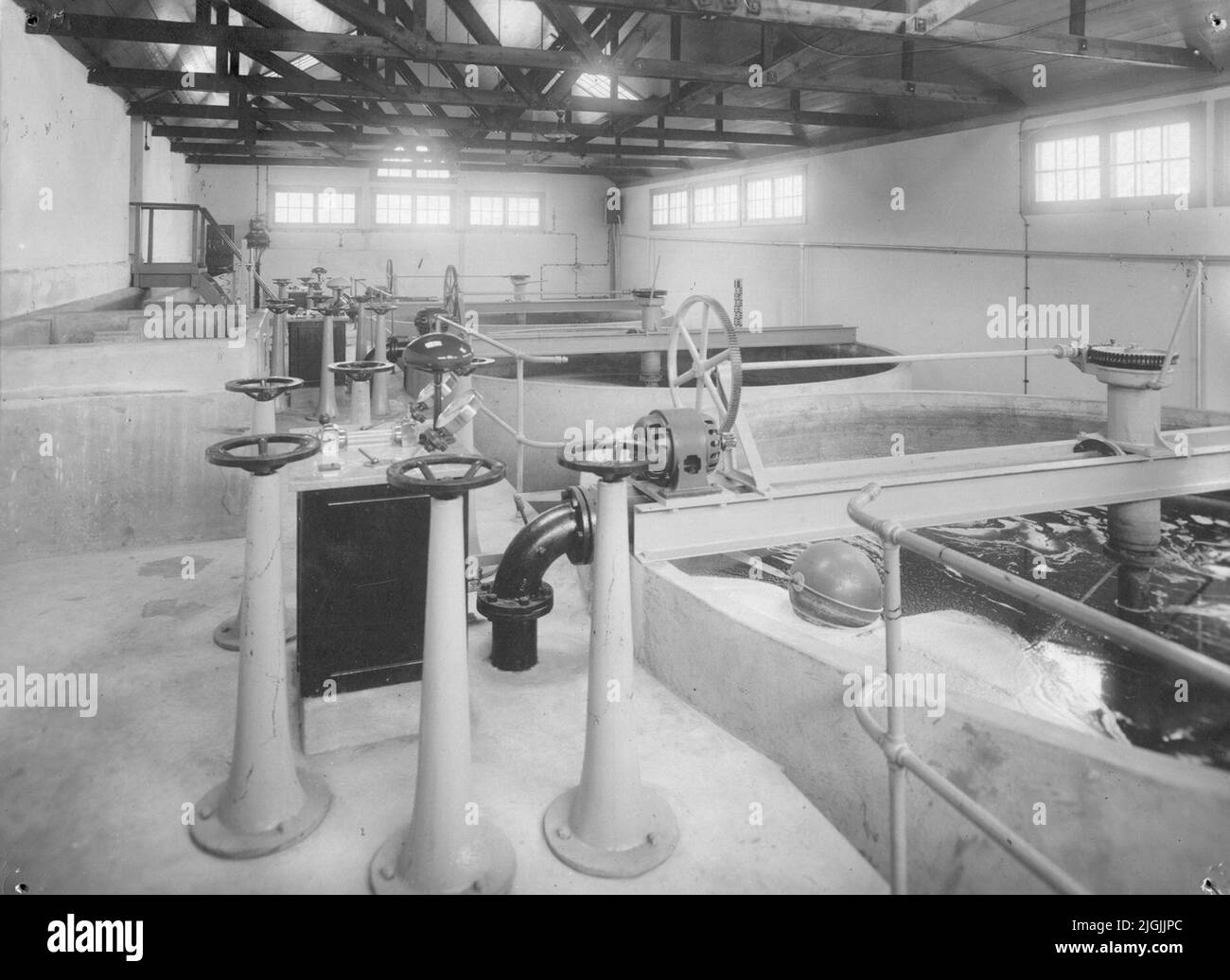 Vattenverk Photography over Lyckeby Waterworks Stock Photo - Alamy