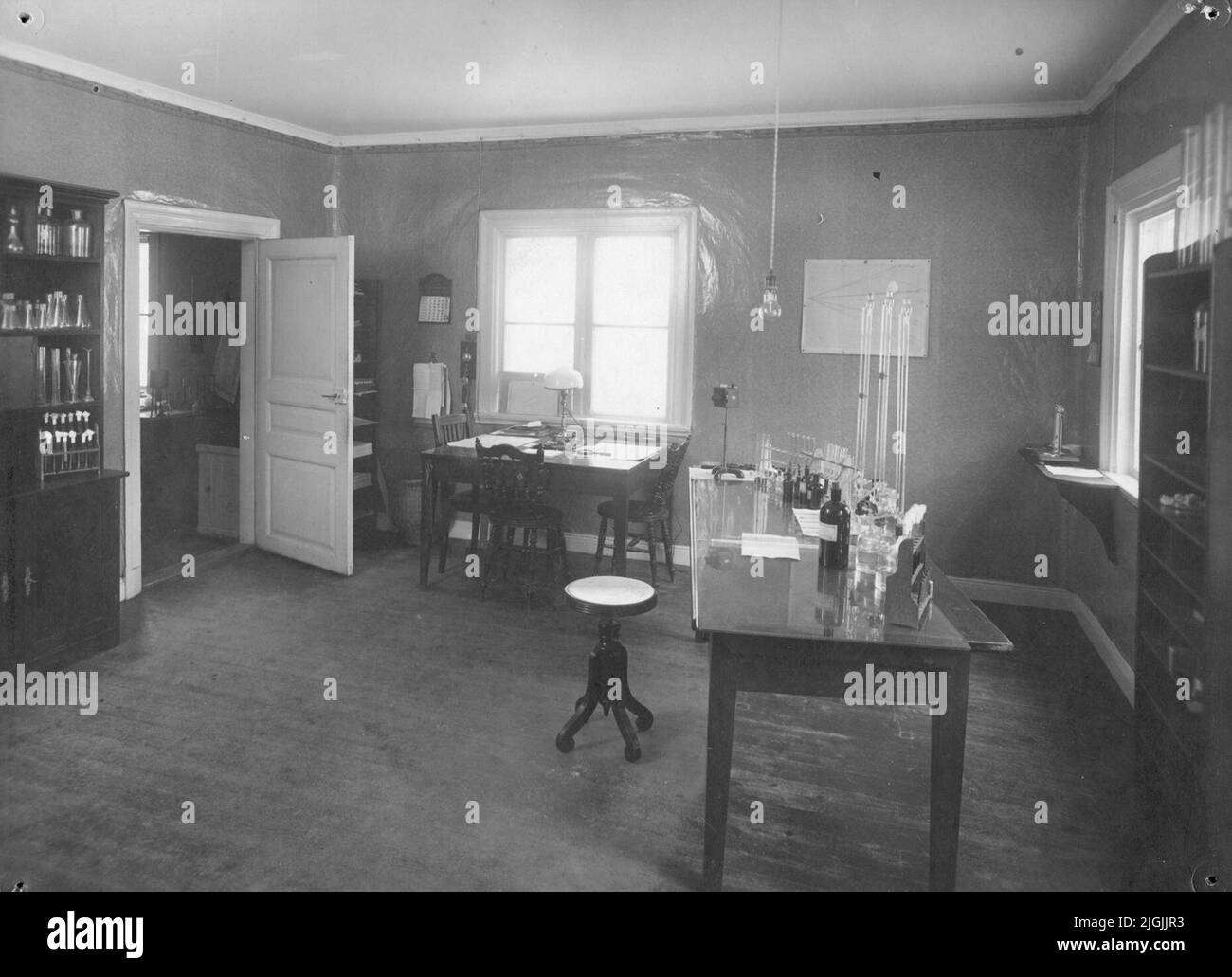 Vattenverk Interior image at Lyckeby Vattenverk's office Stock Photo ...