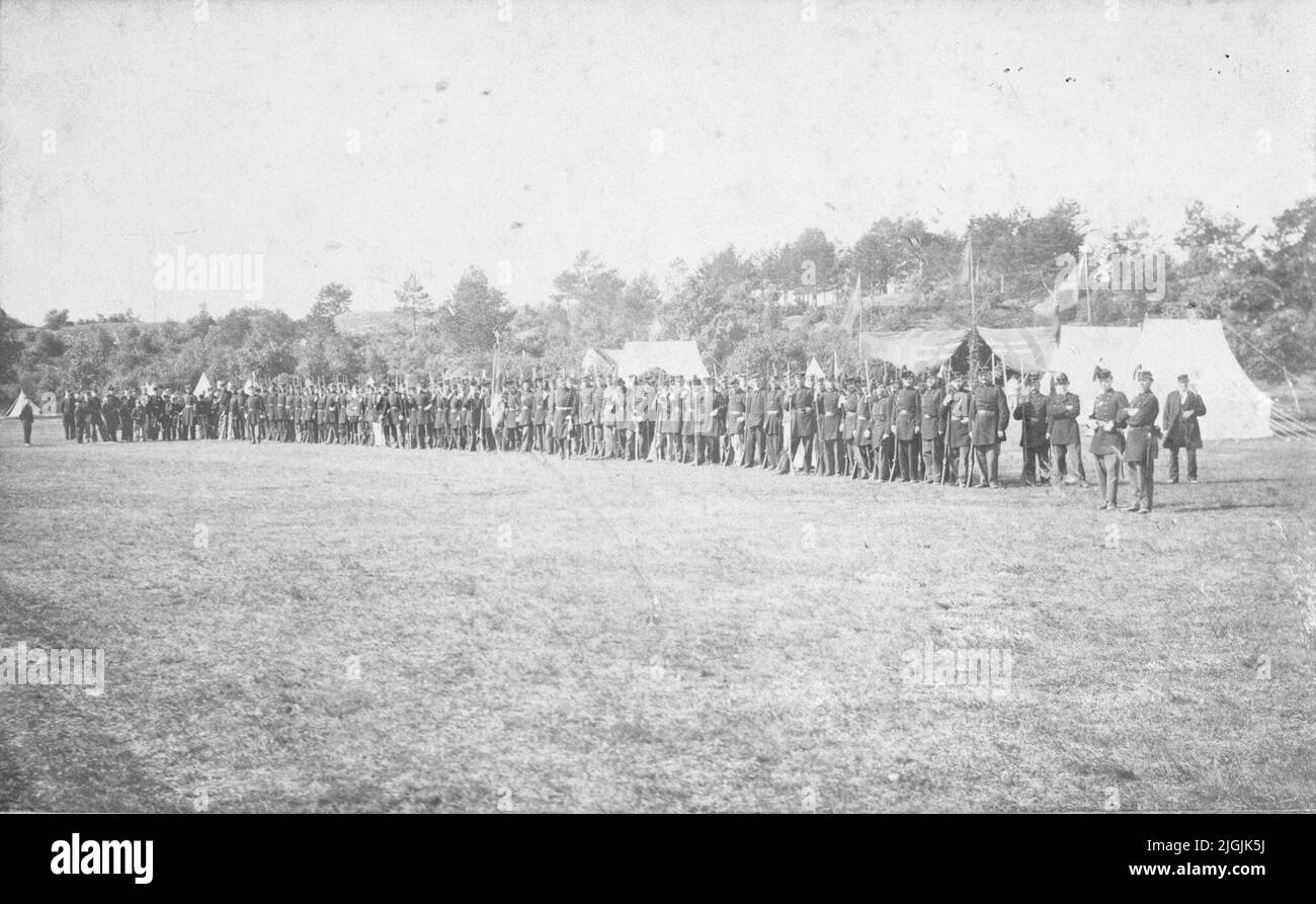 Infanteri Group photo. Grenadier regiment. The photo is probably taken ...
