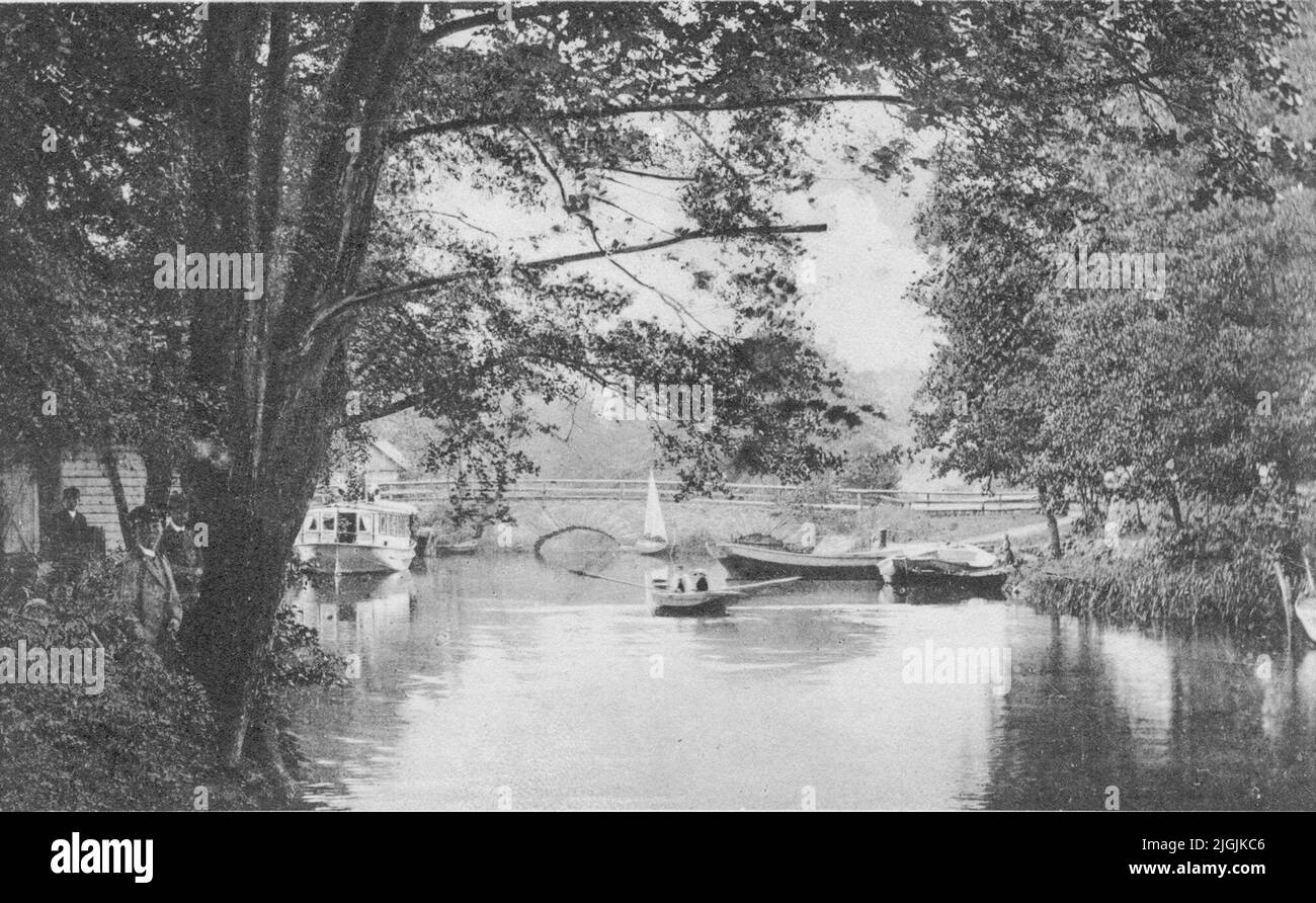 Vattendrag View of Nättrabyån Stock Photo - Alamy