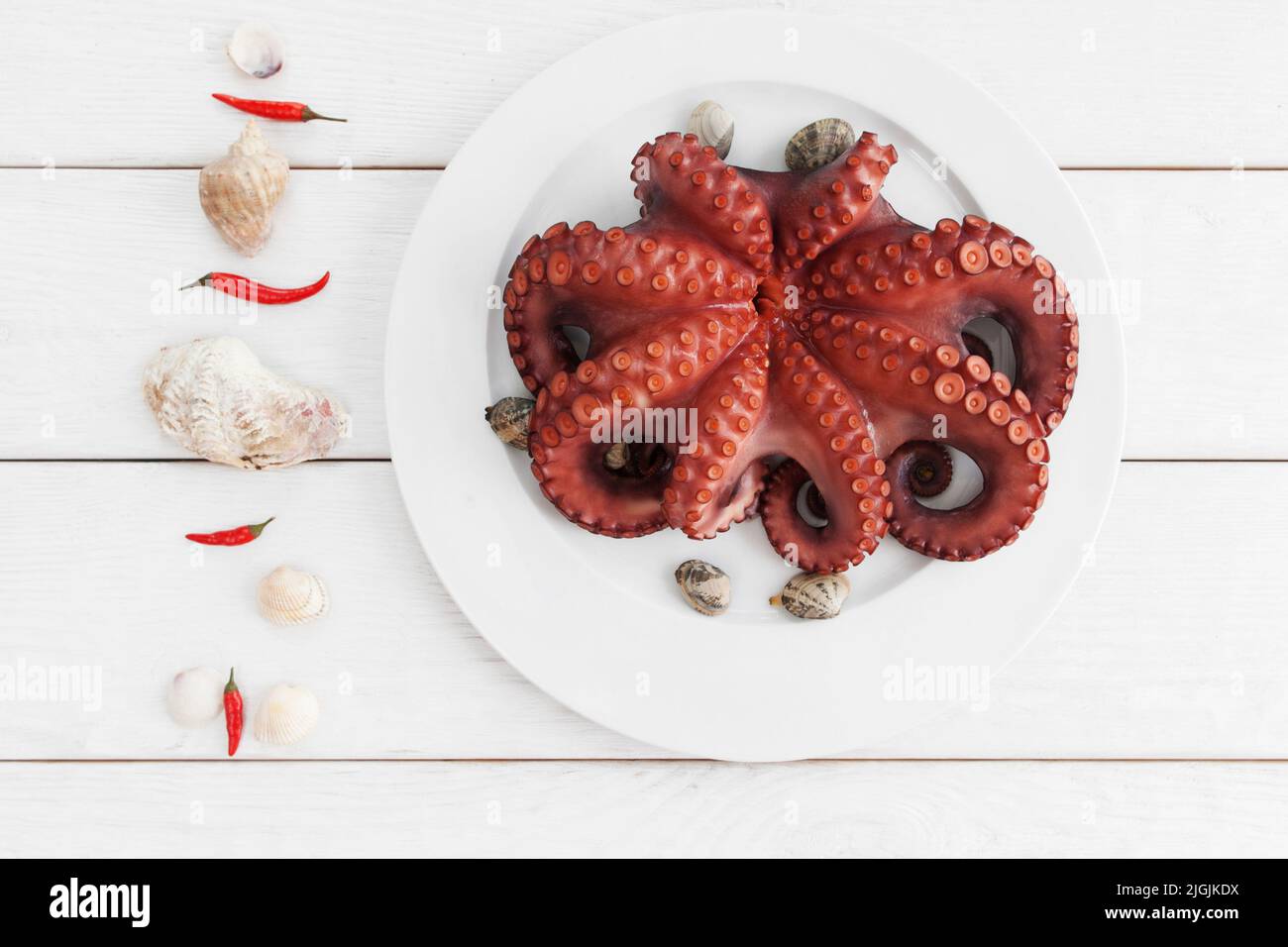 Raw octopus hi-res stock photography and images - Alamy