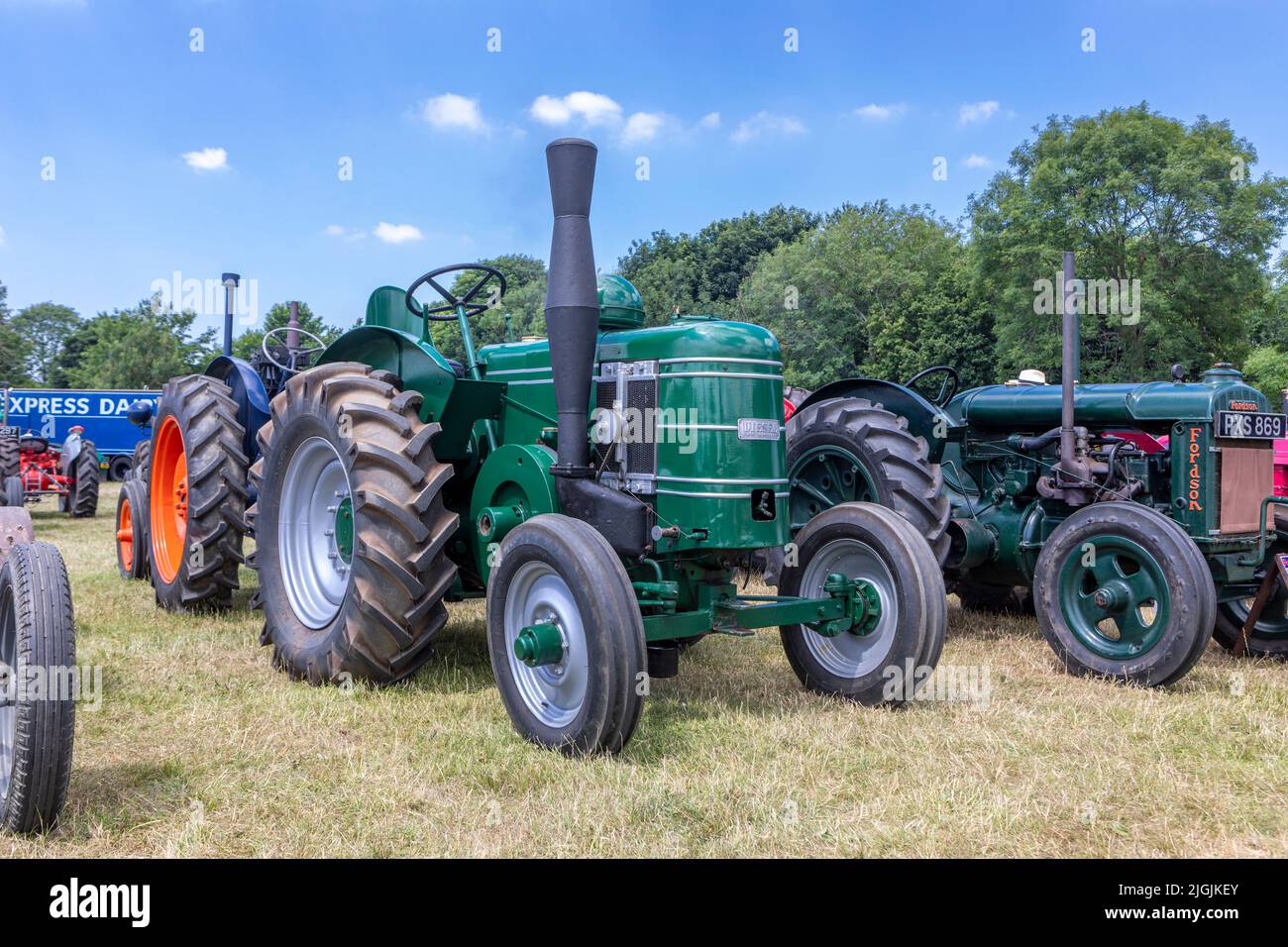 A vintage Field-Marshall tractor at the Kent county show Stock Photo ...