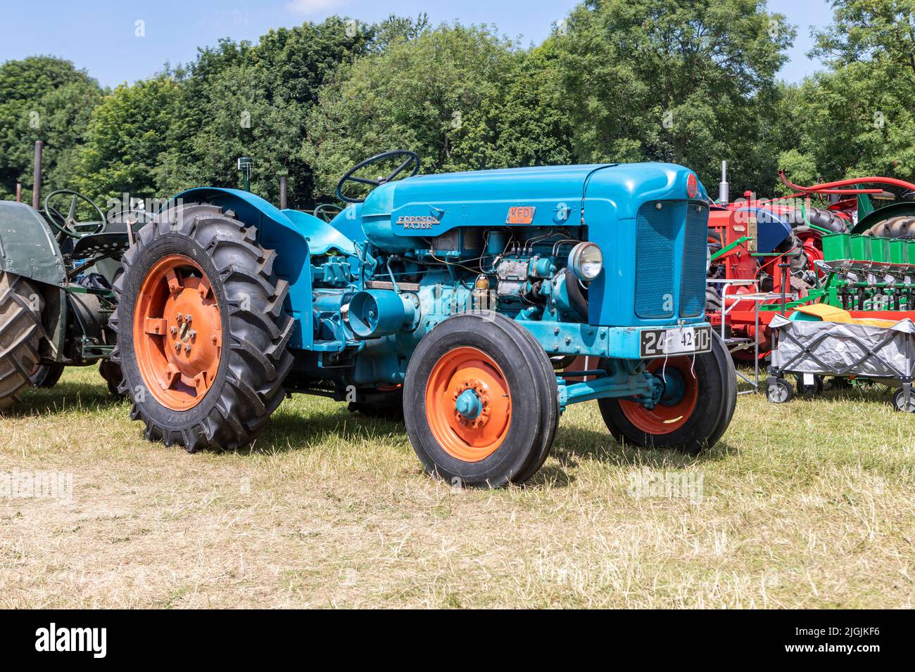 A Fordson Major tractor at the Kent county show Stock Photo - Alamy
