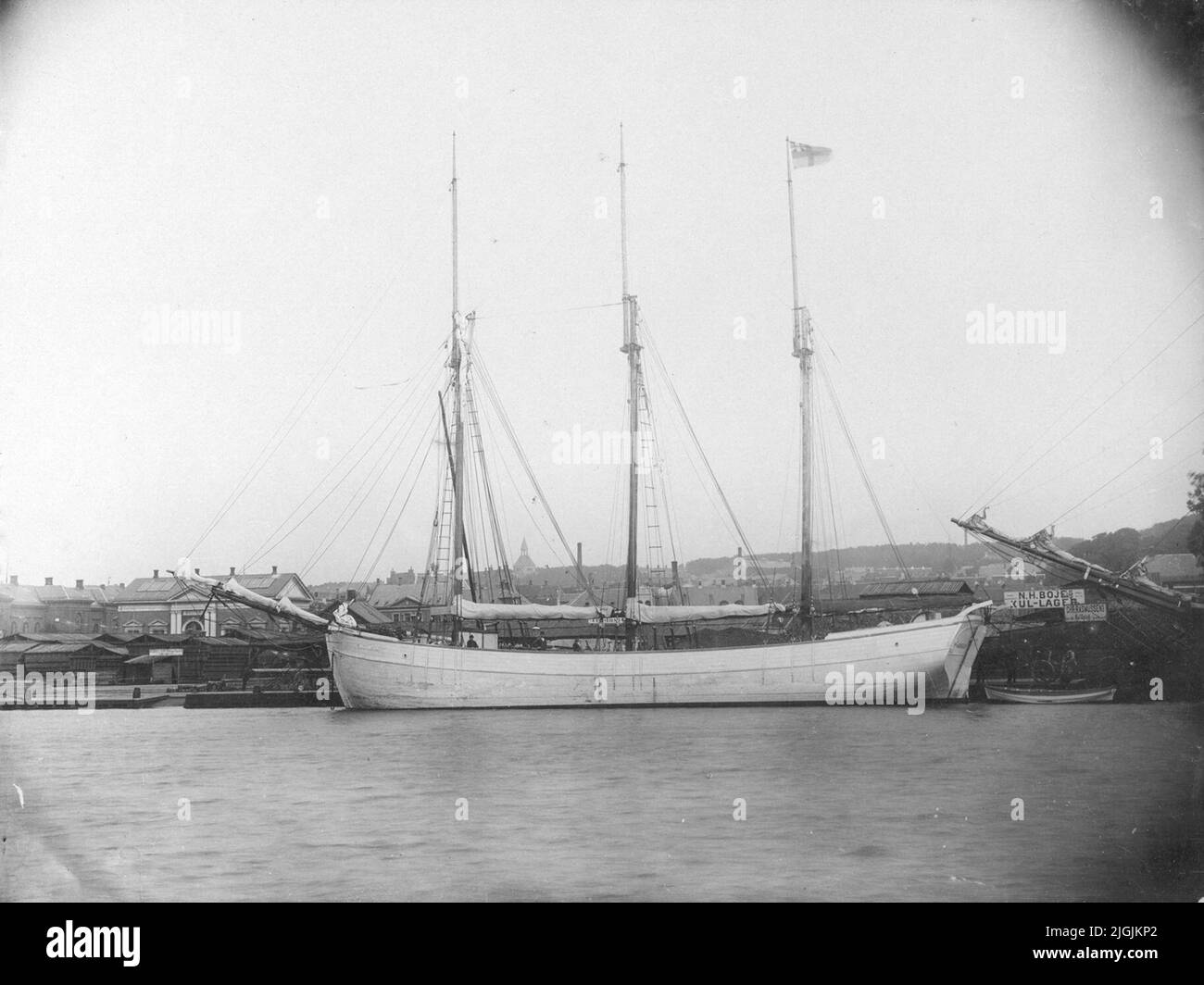 Fartyg SKONERTEN Amelia by Kivik. Built by Karl Johansson. Pukavik's ...