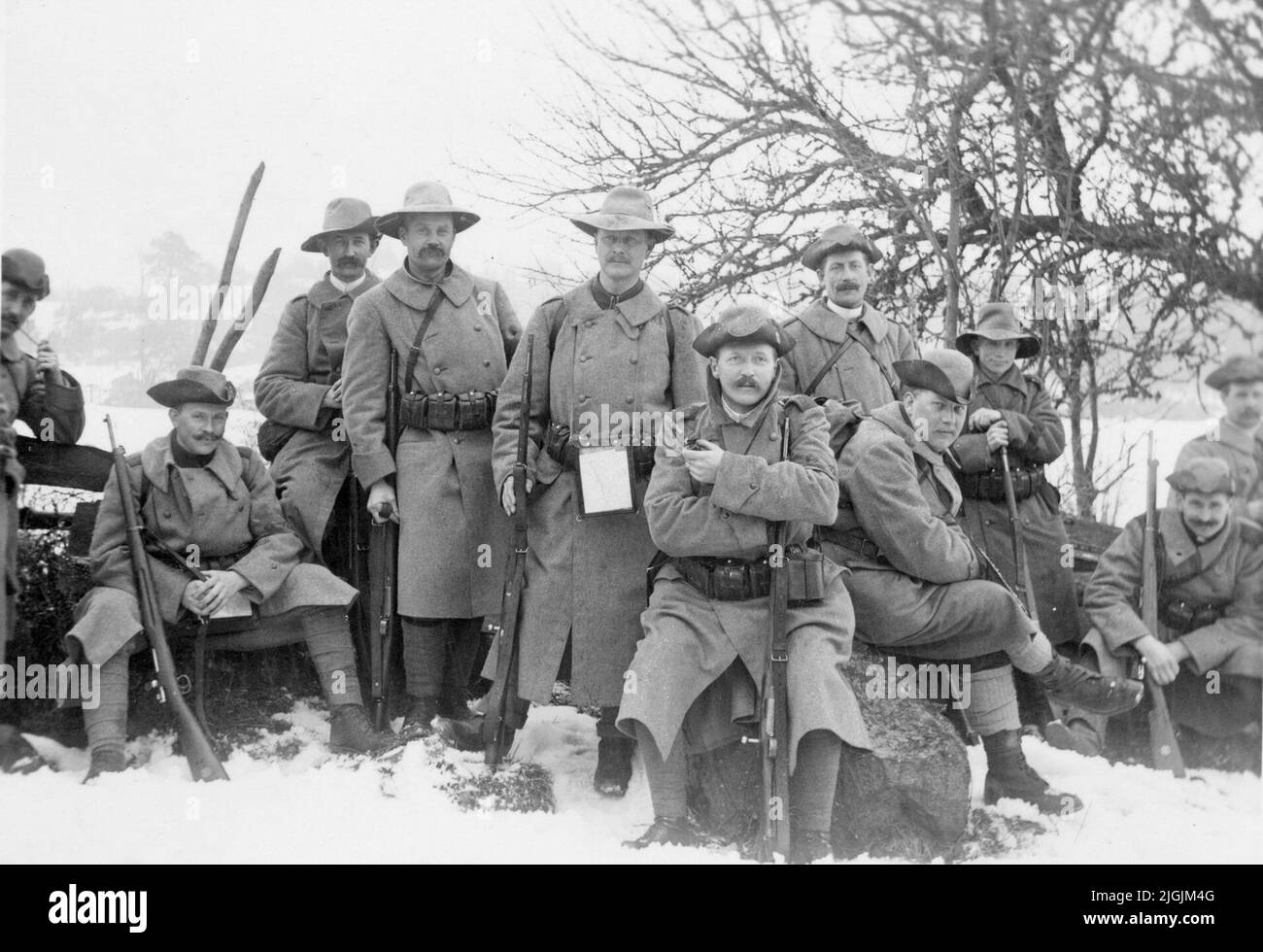 Militär organisation Landstorms at command courses at Bostorp ...