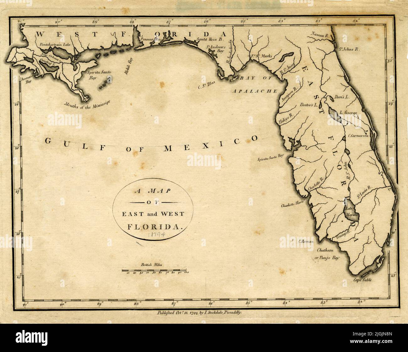 1700s map england hi-res stock photography and images - Alamy