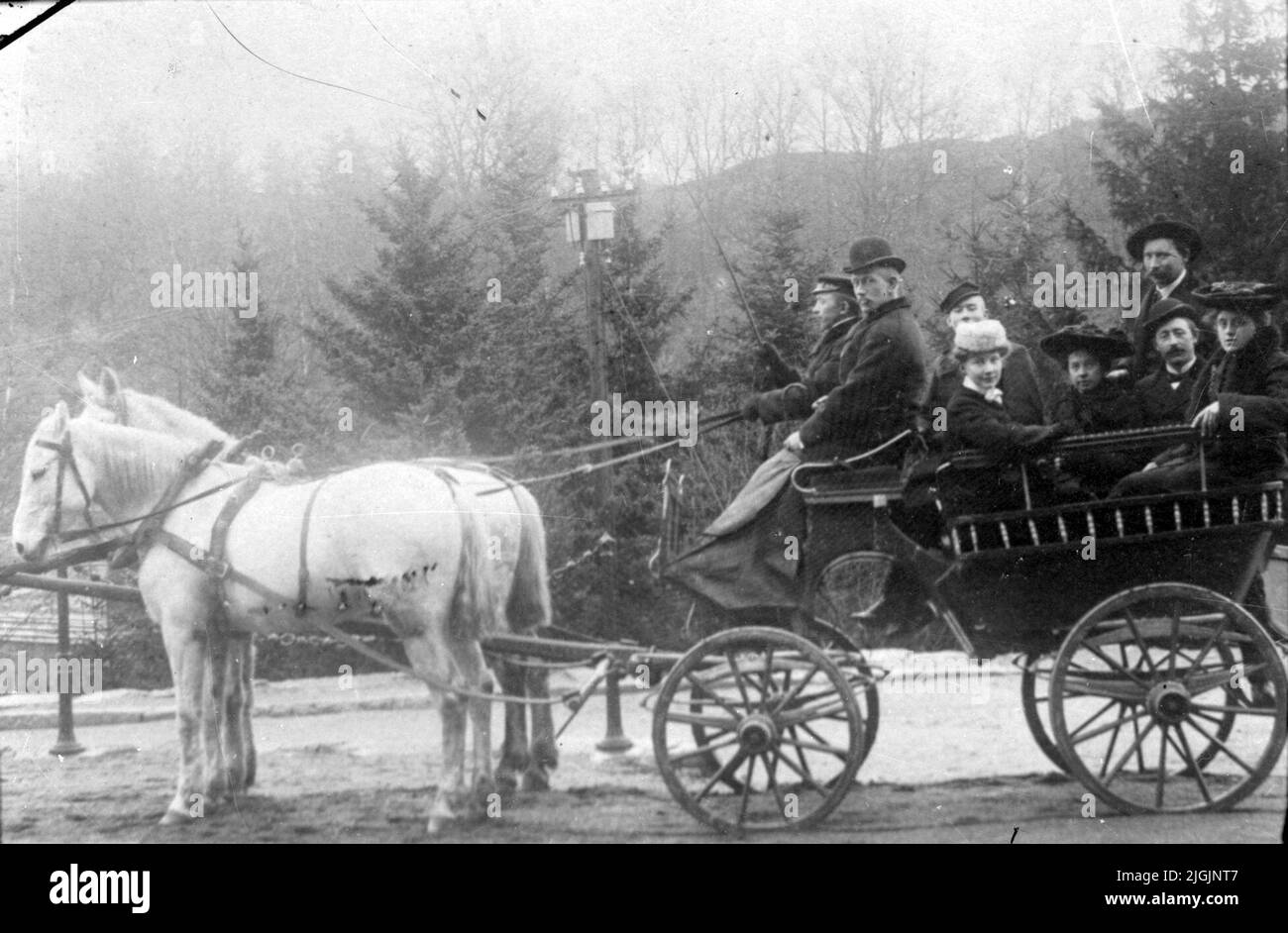 Excursion transport Black and White Stock Photos & Images - Alamy
