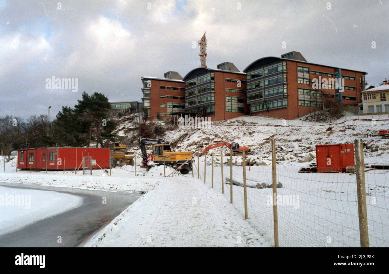 Nybyggnation Gräsvik. New construction Blekinge Technical University ...