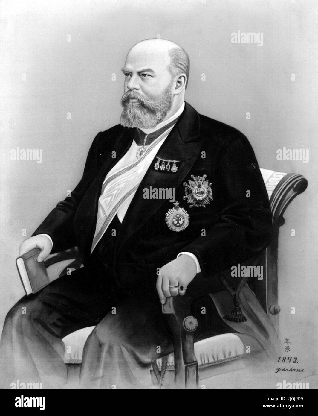 Man Smith L.O. Karlshamn. Brandy manufacturer Stock Photo - Alamy