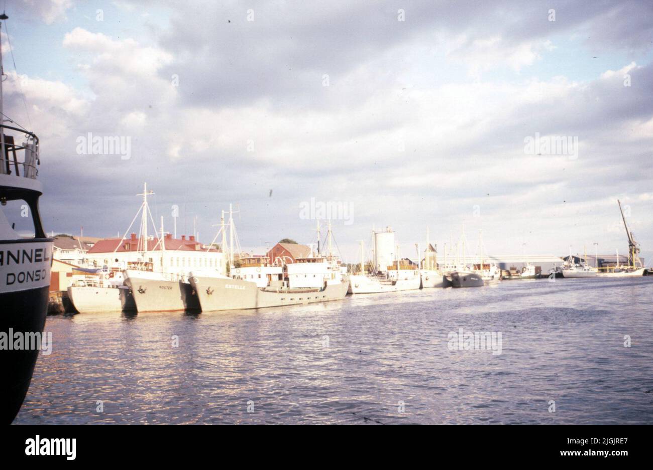 The harbor in Karlshamn Stock Photo - Alamy