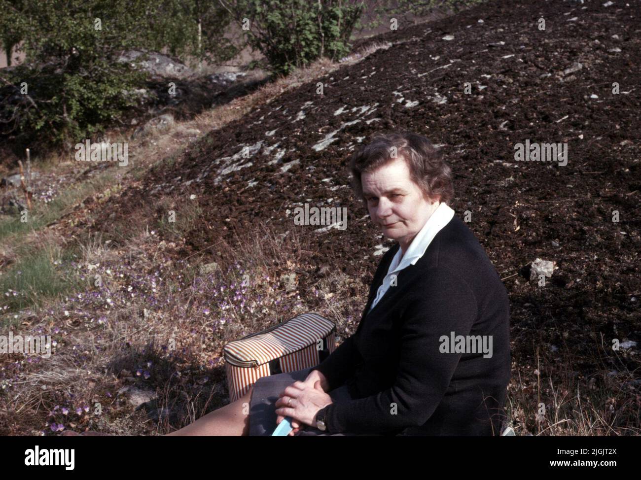 Åke Nyberg's wife Stock Photo - Alamy