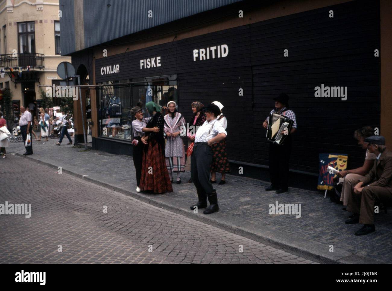Theater group performs during the Baltic Sea Festival in Karlshamn ...