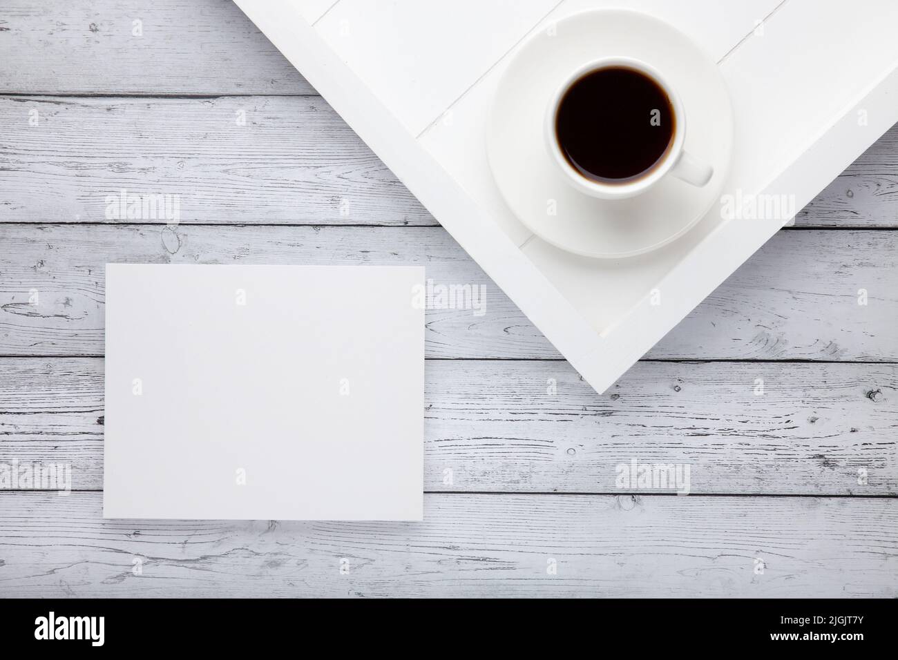 Mockup piece of paper for text or picture Stock Photo - Alamy