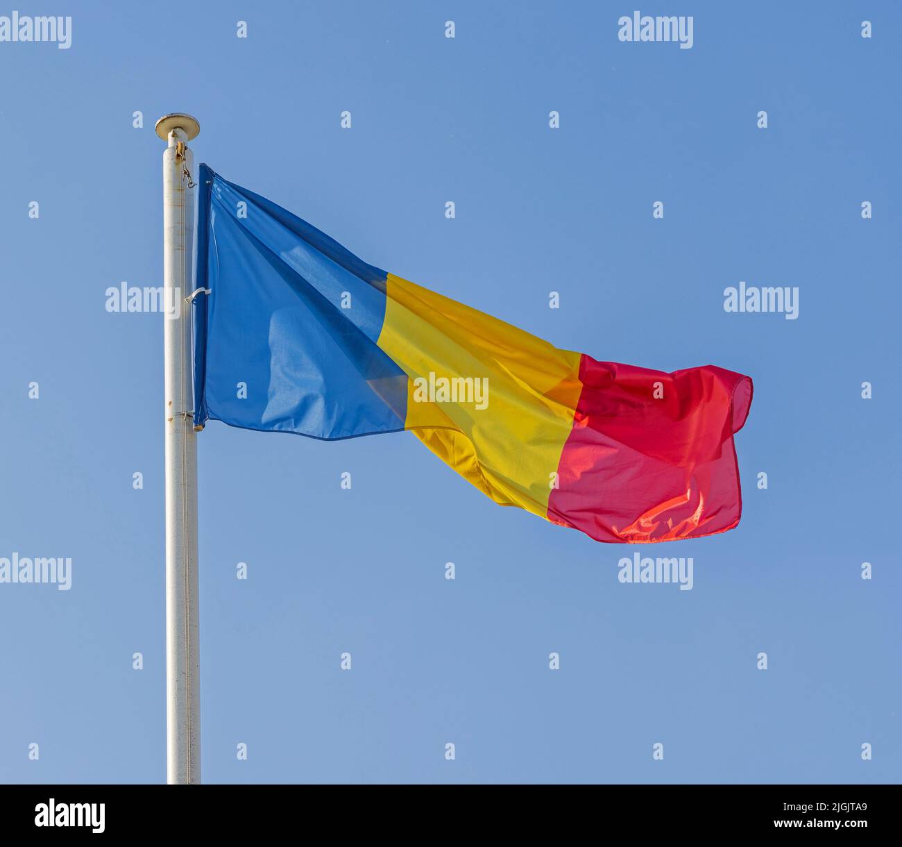 Romania national flag hi-res stock photography and images - Alamy