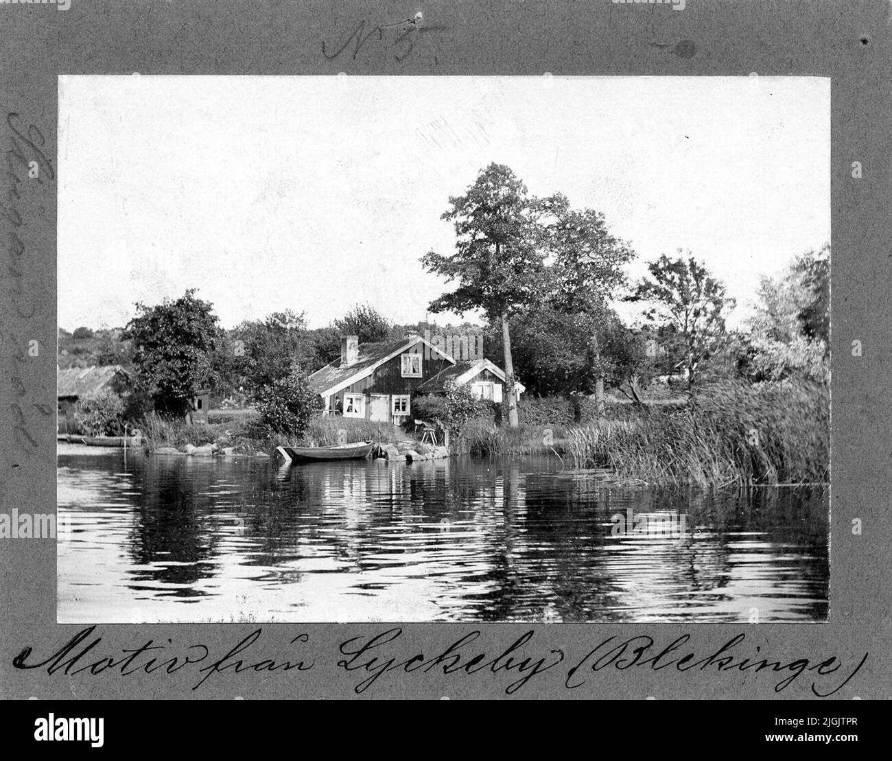 Bostad Motifs from Lyckeby Stock Photo - Alamy