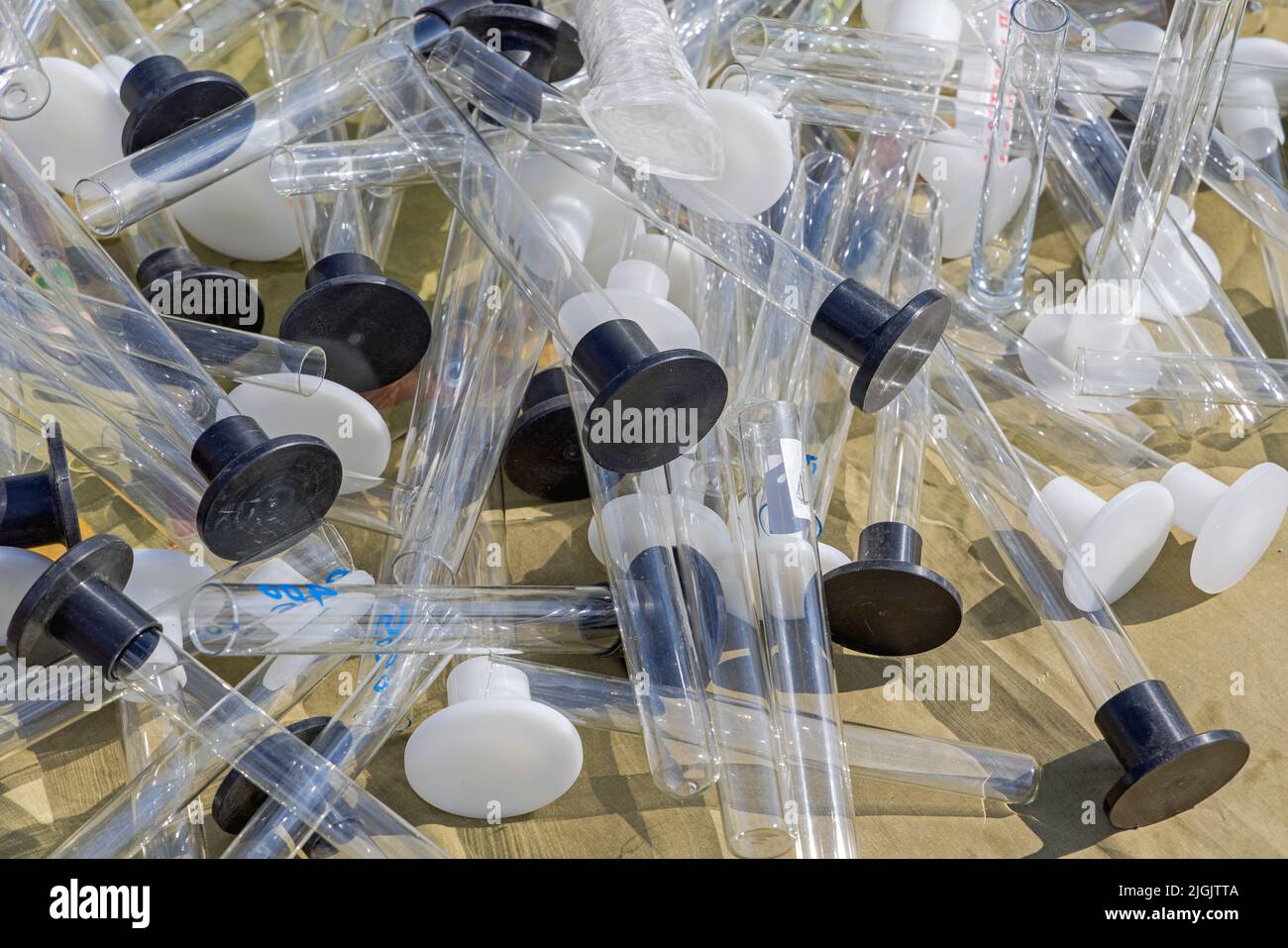 Measuring Glass Tube Cylinders Laboratory Equipment Chemistry Supply ...