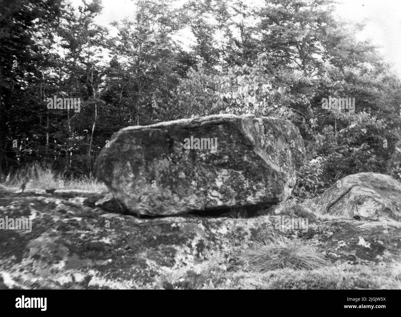 Arkeologi Sacrificial stone? about 200 meters island fr. St. Bastagölen ...