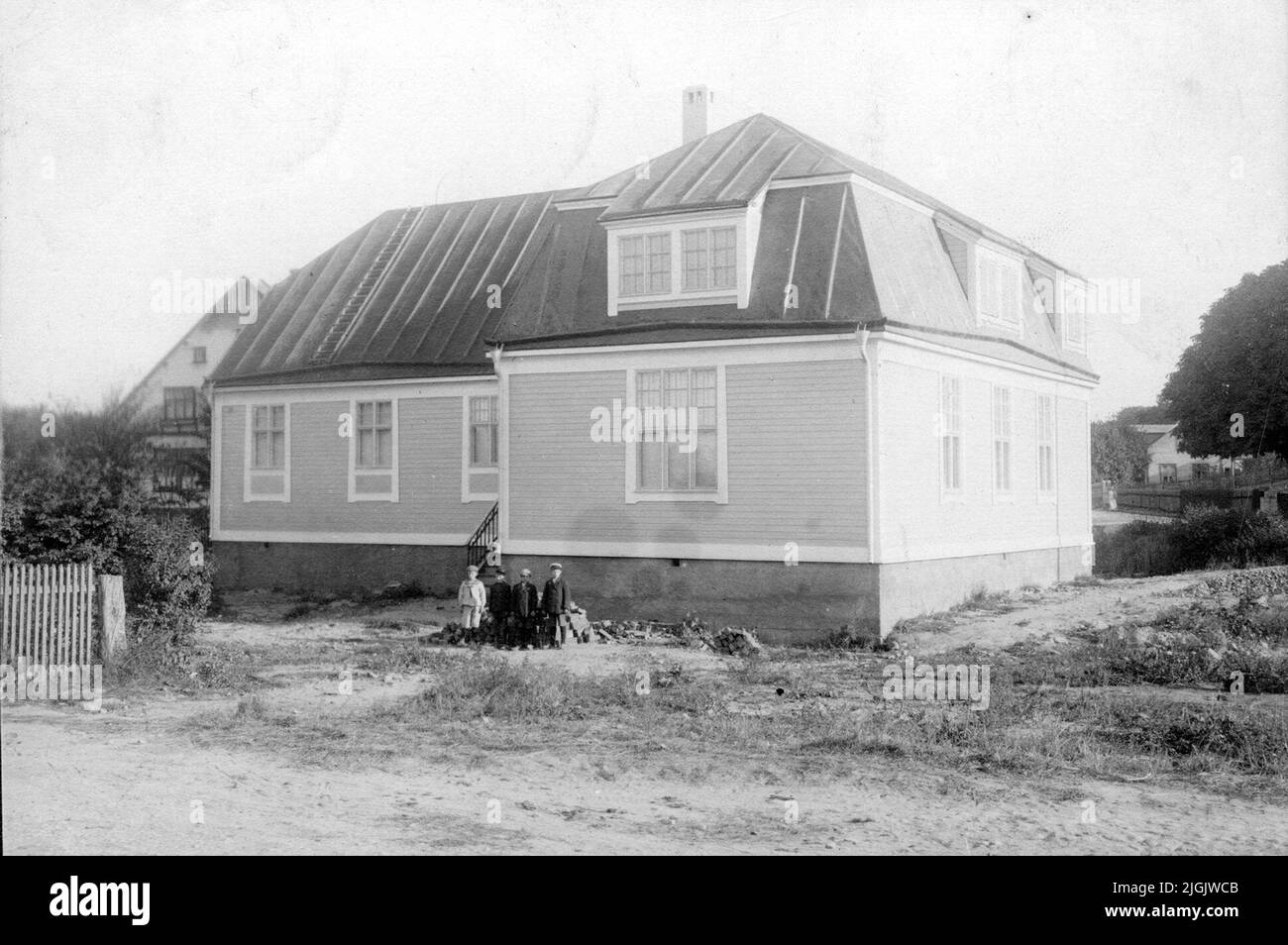 Församlingshem The parish home in Lyckeby Stock Photo - Alamy