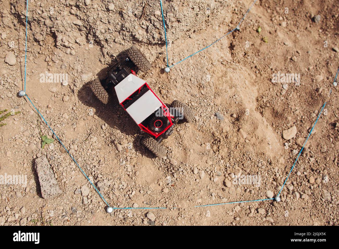 Car race track top view hi-res stock photography and images - Alamy