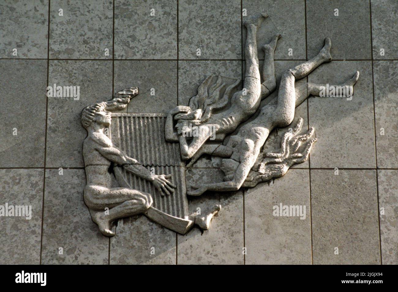 Skulptur Orpheus by Stig Blomberg (1901-1970), High Relief at the ...