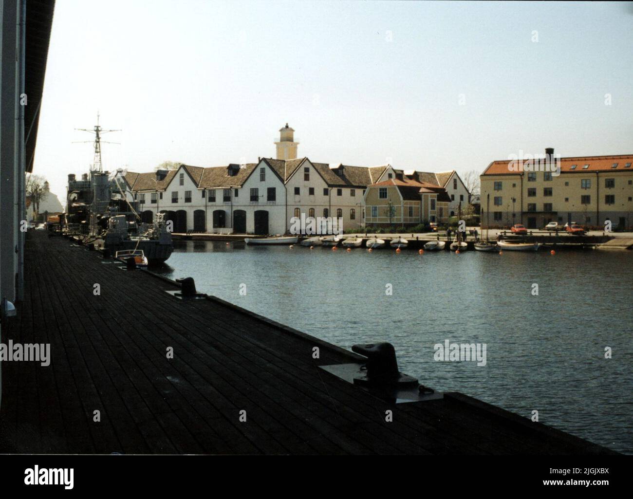 Museum The Slup and Barkas shed in Karlskrona.Stumholmen's second ...