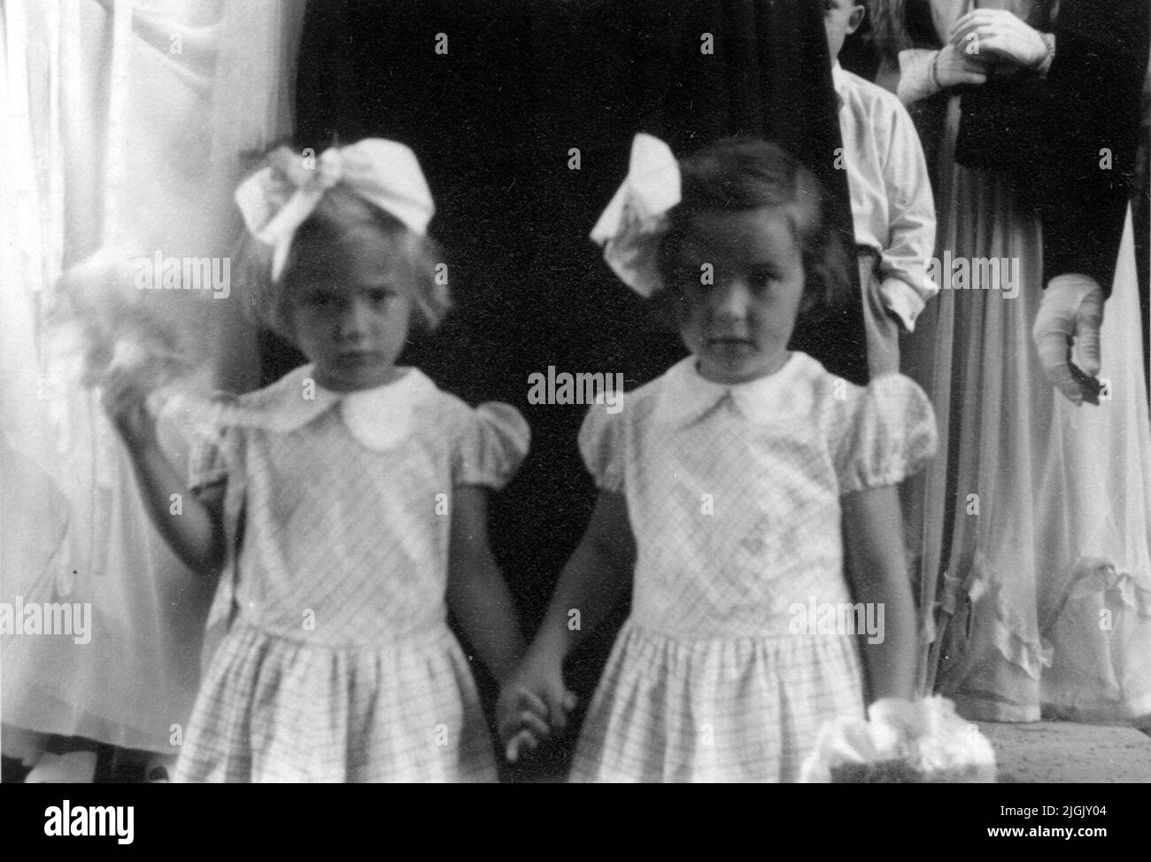 Bröllop The twins Kerstin and Elisabeth Hedin, bridal beaks at Sture ...