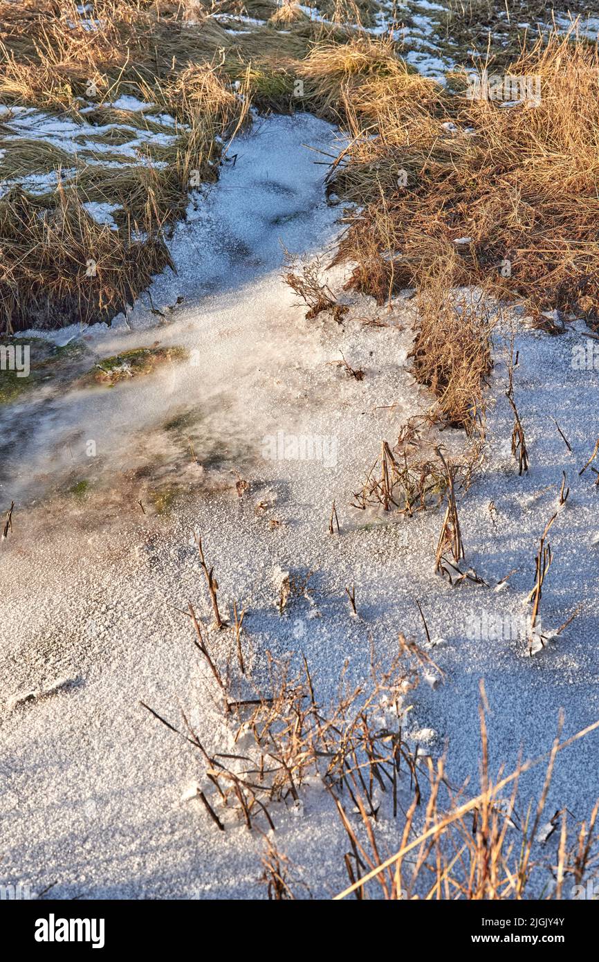 Danish Winter landscape by the coast of Kattegat. Photos of Danish ...