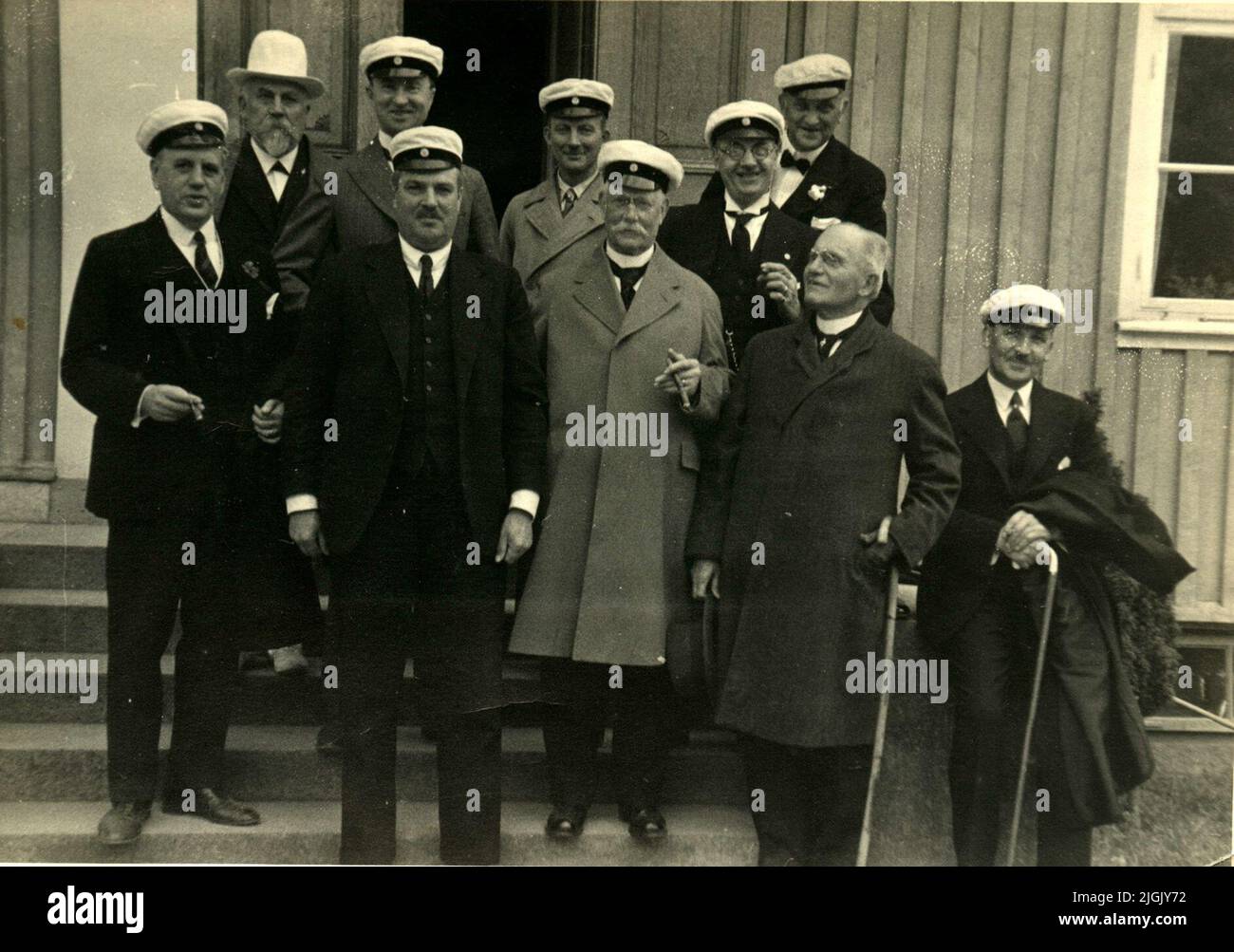 Man From left to right: P. Rydberg, D Erikson, Hard of Segerstad, Axel ...