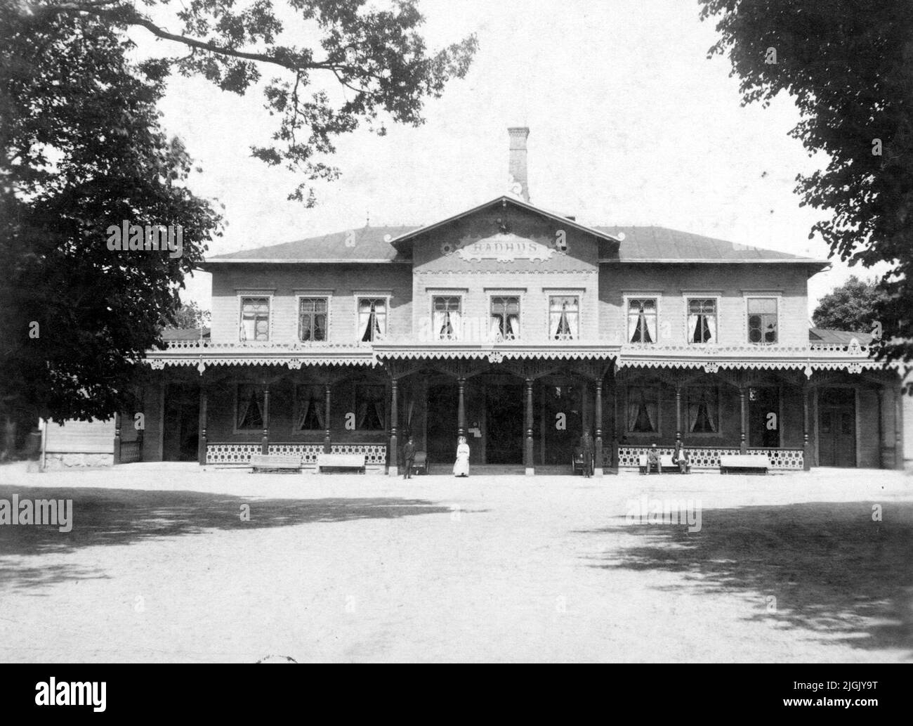 Bathhouse structure Black and White Stock Photos & Images - Alamy