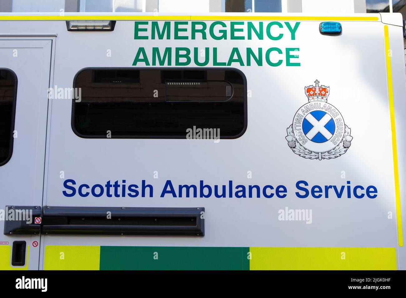 Scottish ambulance vehicle hi-res stock photography and images - Alamy