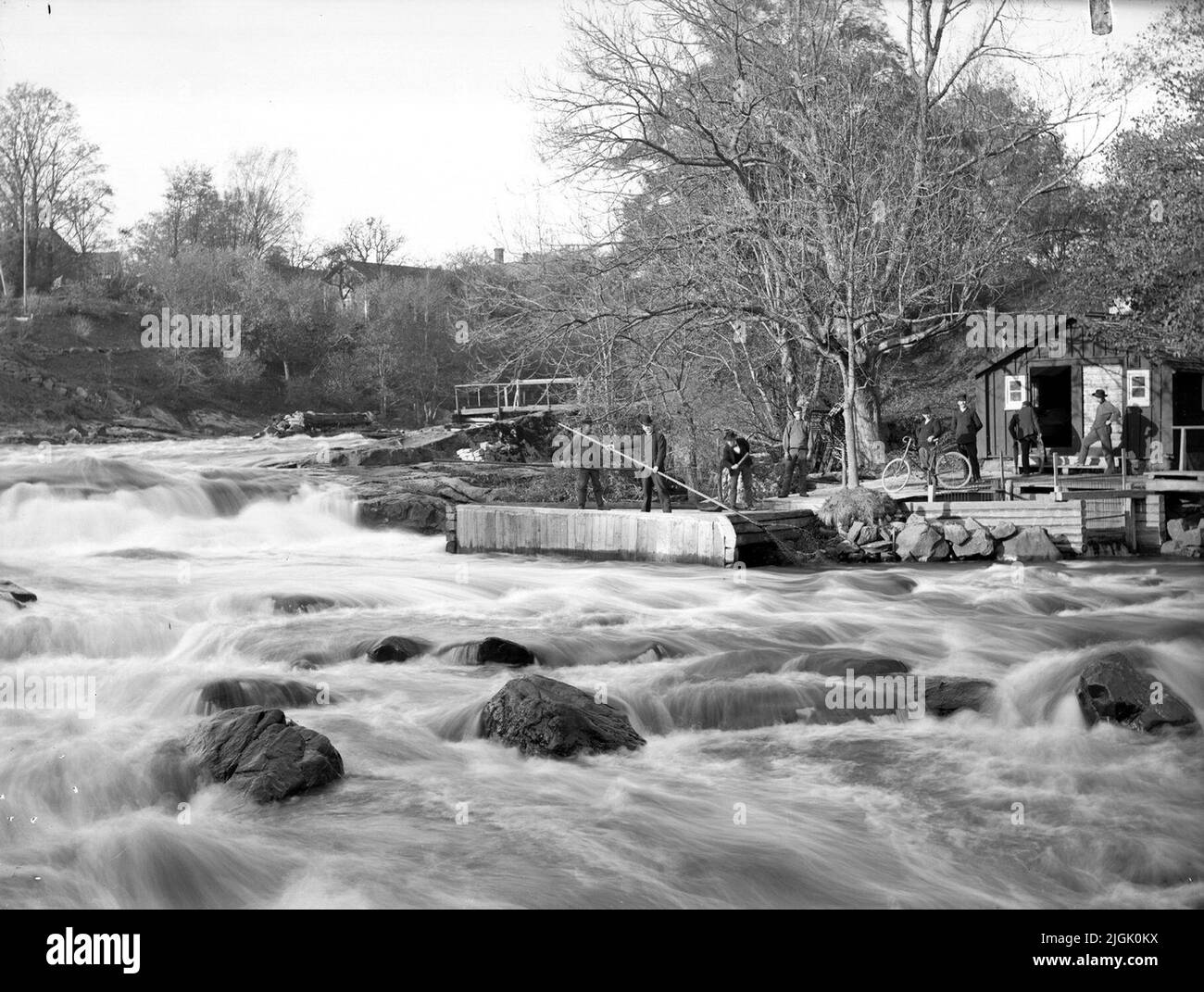 Topografi Mörrumsån by Mörrum Stock Photo - Alamy