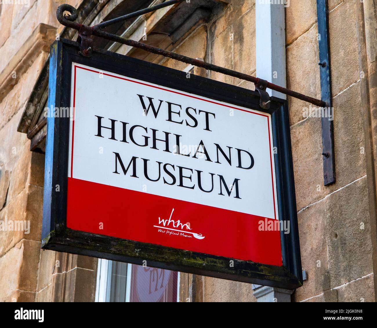 Fort William, Scotland - October 5th 2021: A sign outside the West ...