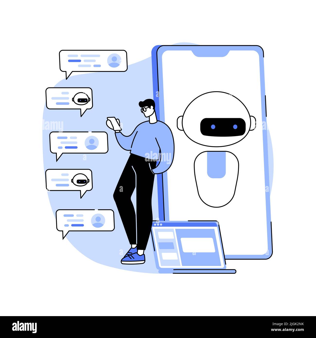 Chatbot finance Cut Out Stock Images & Pictures - Alamy