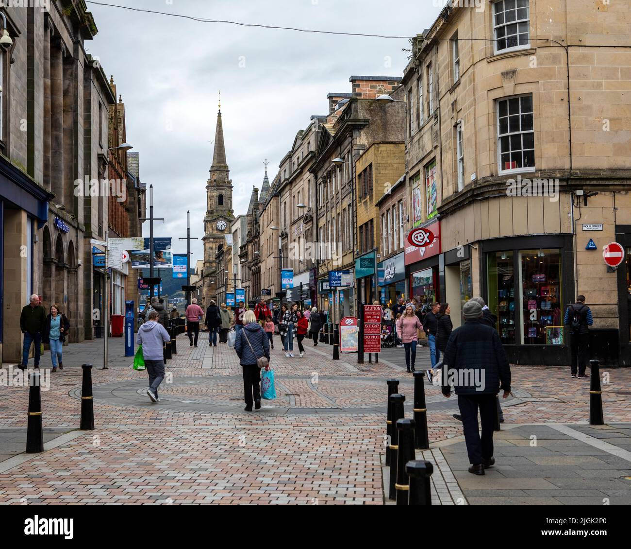 Shopping mall in inverness scotland hi-res stock photography and images ...