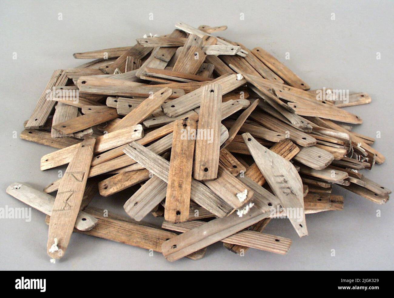 Flöte Flays, gray to color, possibly used. About 40 or more Stock Photo ...