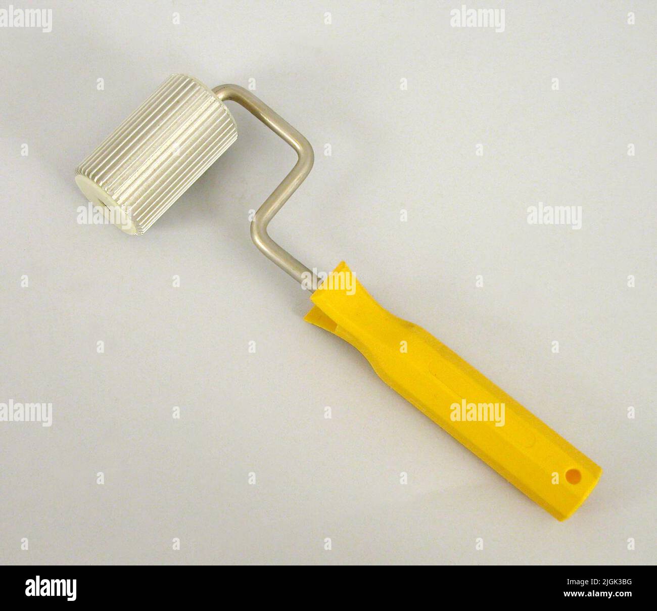 Metallrulle 1 metal roll 20 mm. Yellow plastic handle.1971-10 Purchased ...