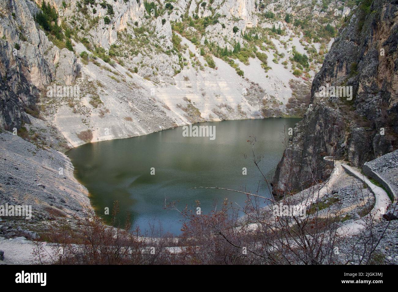 Lakes of Imotski, Croatia Stock Photo - Alamy