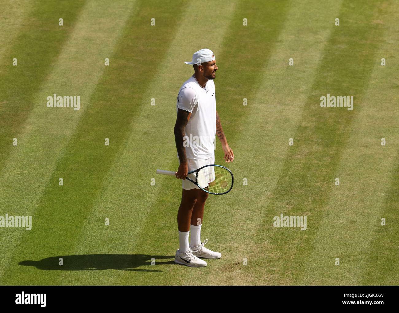 Nick kyrgios wimbledon 2022 final hi-res stock photography and images ...