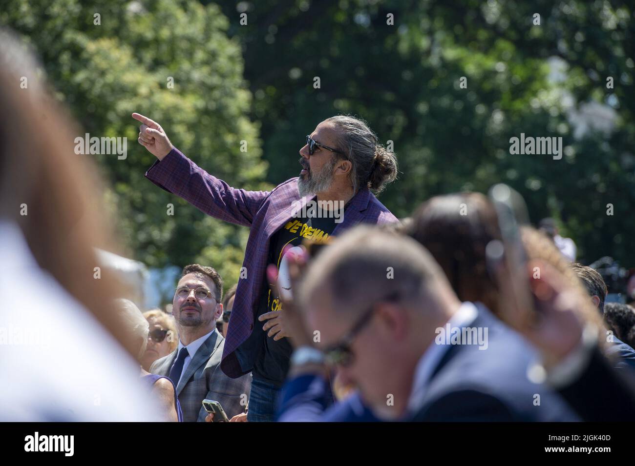 Washington, United States. 11th July, 2022. Manuel Oliver, father of ...