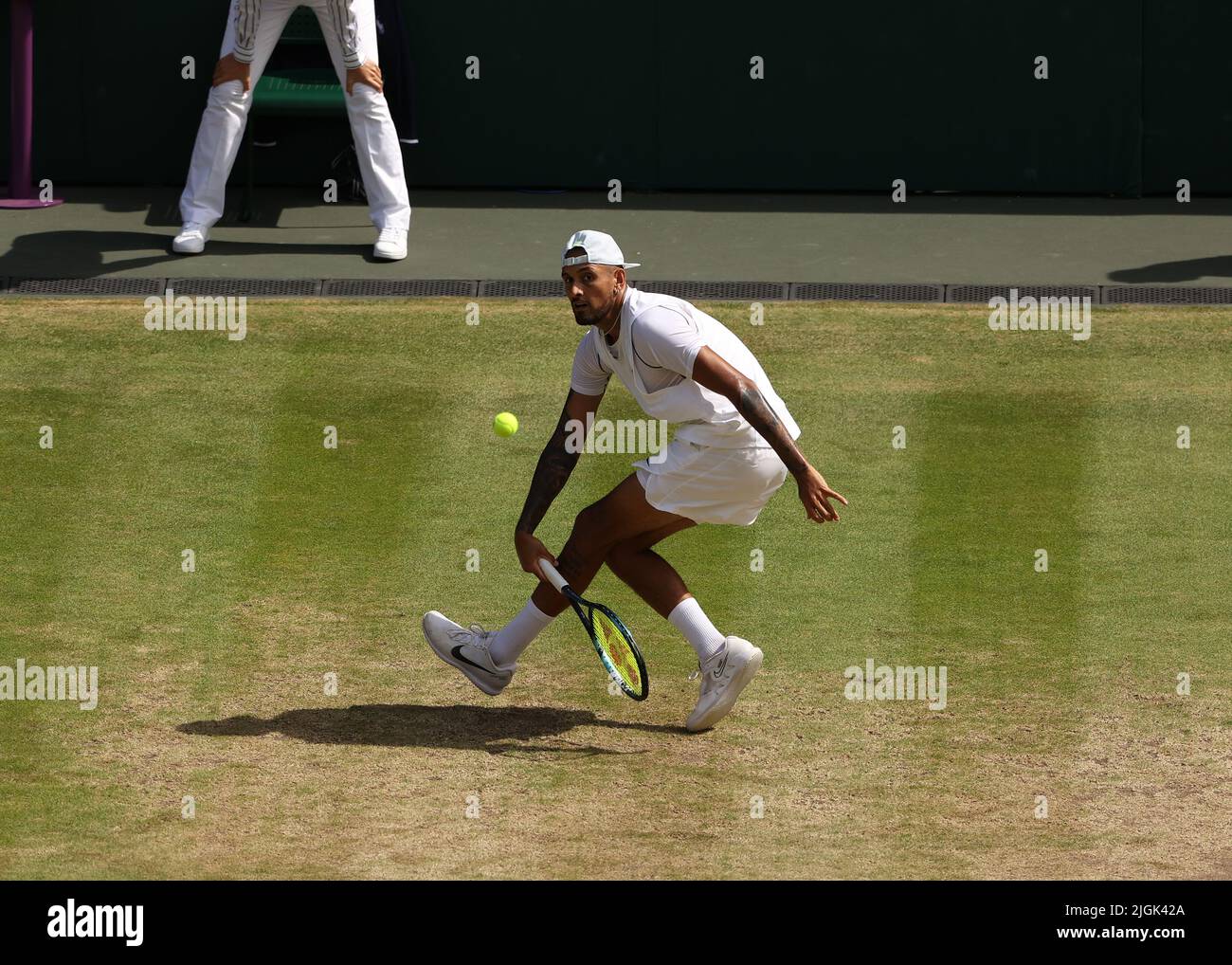 Nick kyrgios wimbledon 2022 final hi-res stock photography and images ...