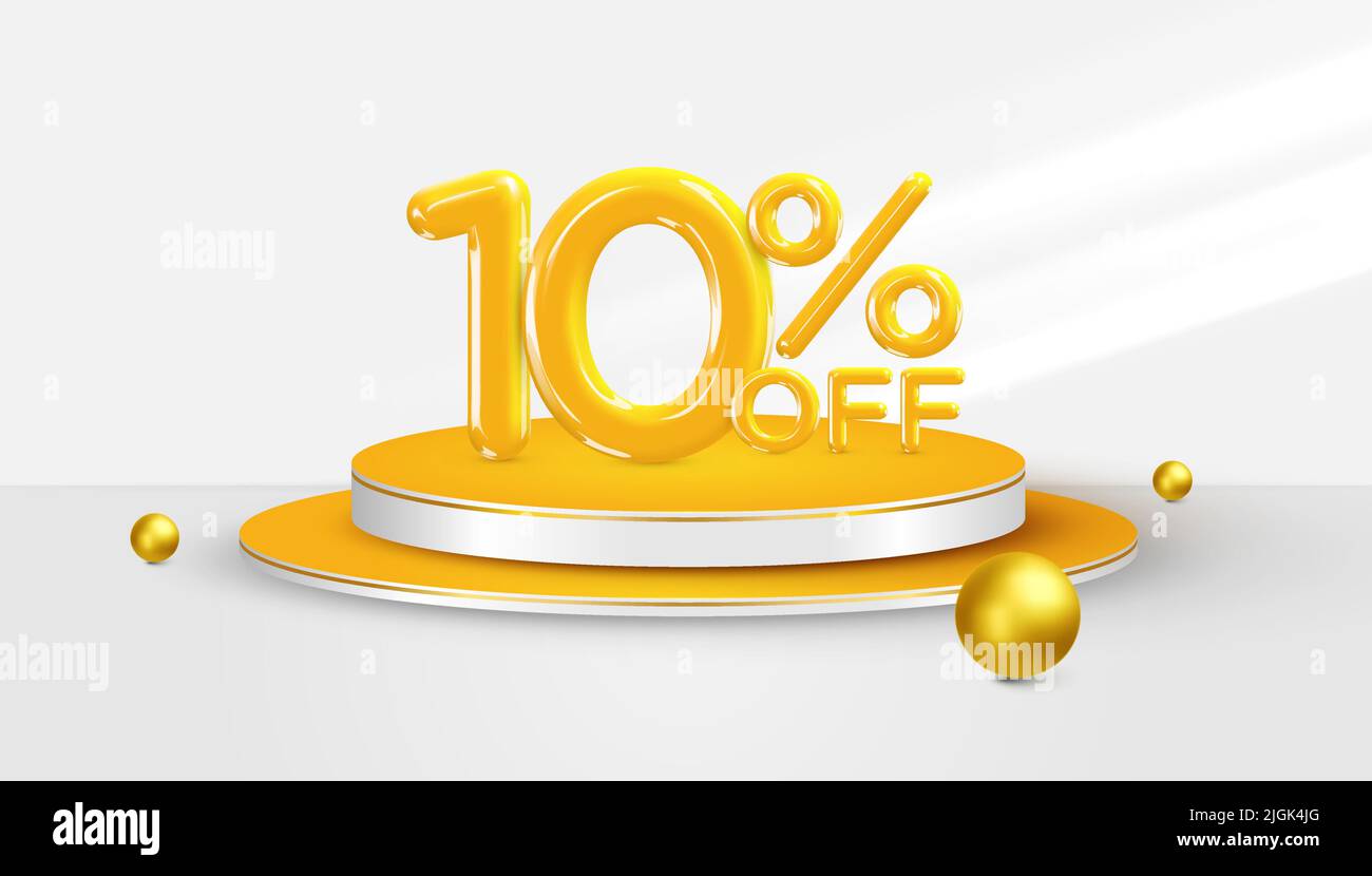 10 percent discount sale hi-res stock photography and images - Alamy