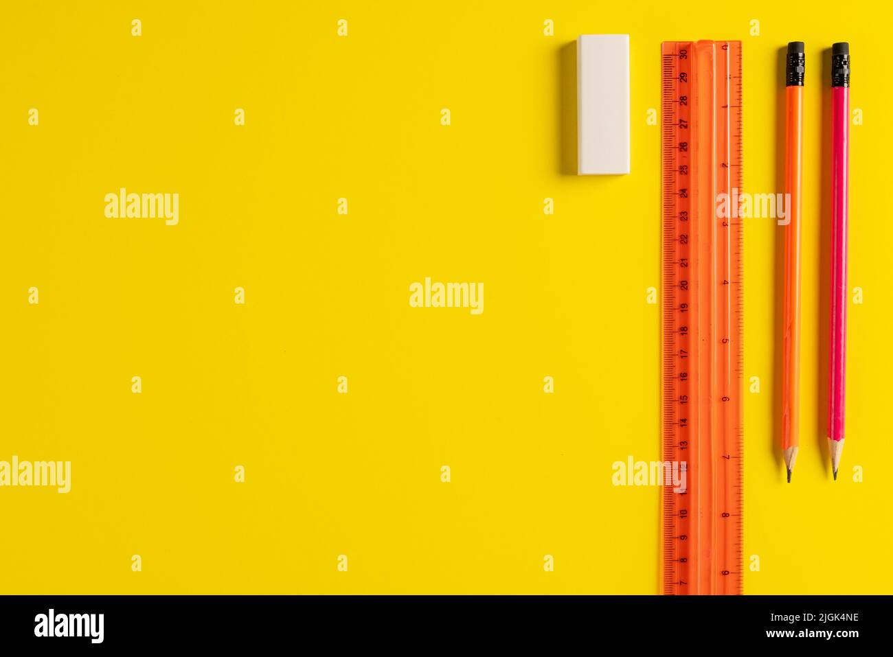 Eraser ruler hi-res stock photography and images - Alamy