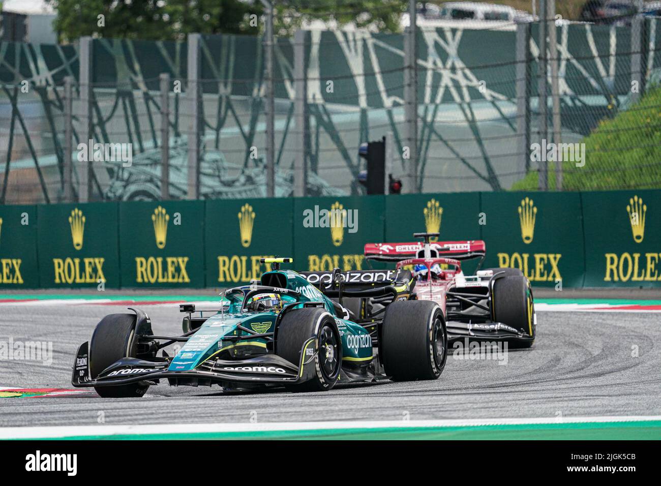 Spielberg, Austria. 10th July, 2022. Sebastian Vettel (GER) Aston ...